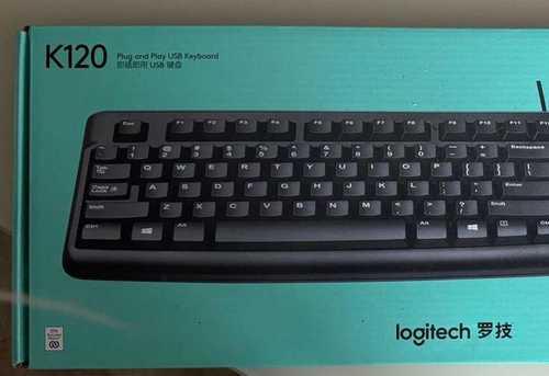 Клавиатура проводная Logitech K120