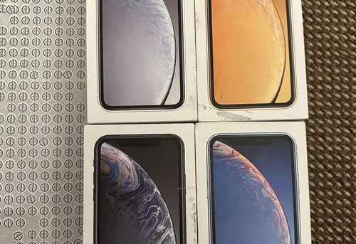 Коробки iPhone XR, все цвета