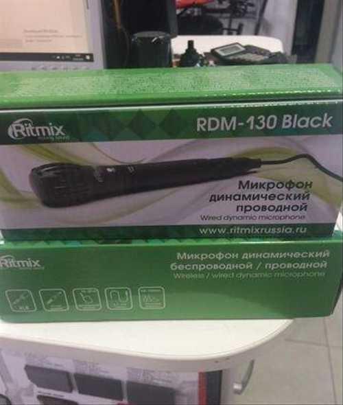 Микрофон караоке ritmix RDM-130