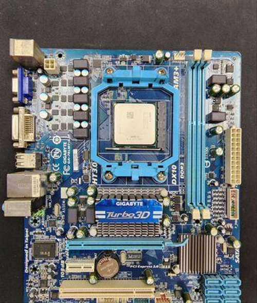 MB Gigabyte GA-78LMT-S2P + CPU FX4100 3.6Ghz