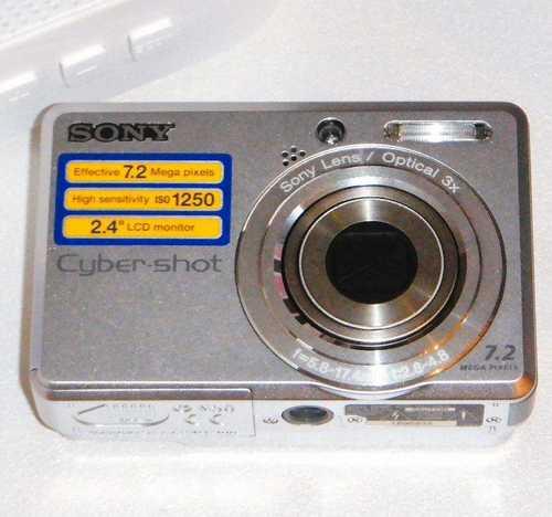 Цифровая мыльница Sony Cyber-shot DSC S73O (2007)