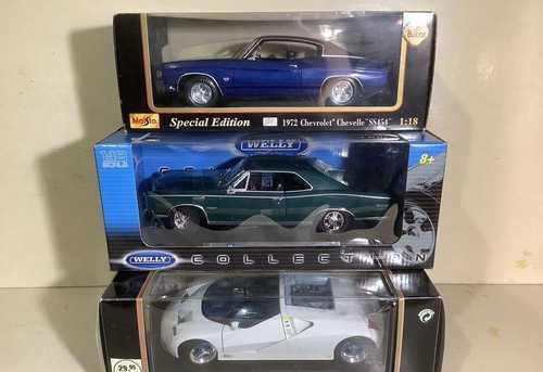 Ford, Chevrolet \ 1/18, Maisto