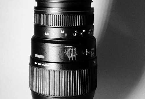 Объектив Sigma 70-300mm f/4-5.6 AF Macro Canon EF