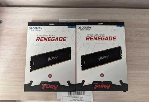 Оперативная память DDR4 Kingston Renegade 2x8 3200