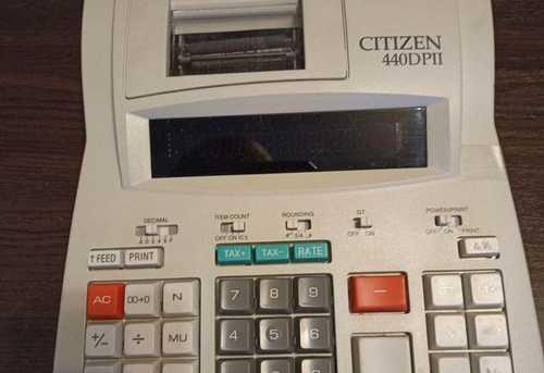 Калькулятор с печатью