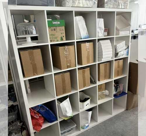 Стеллаж IKEA каллакс 25 ячеек