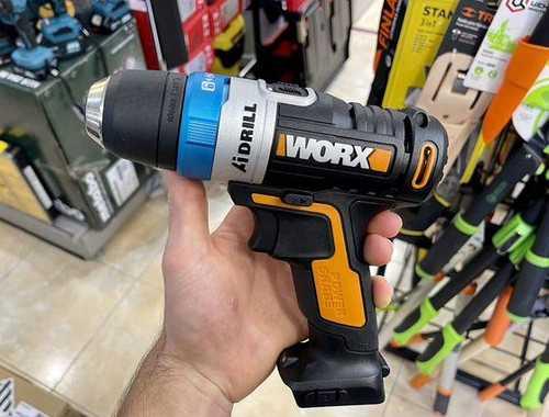 Аккумуляторная дрель-шуруповерт worx WX178.9