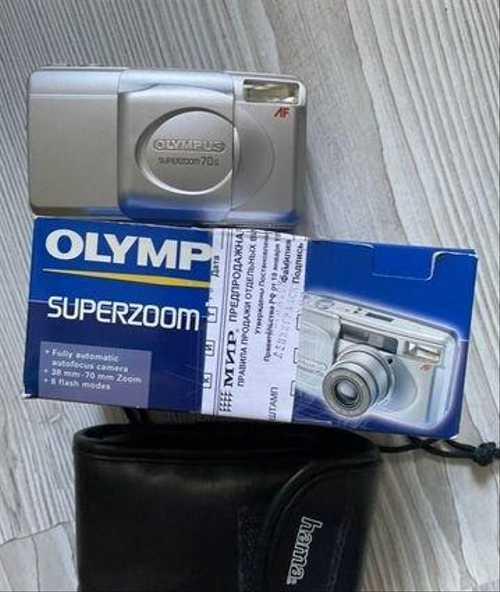Плёночный фотоаппарат Olympus superzoom 70g