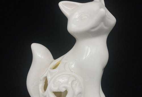 Статуэтка ночник "Кошка", керамика, 1990-2010 гг
