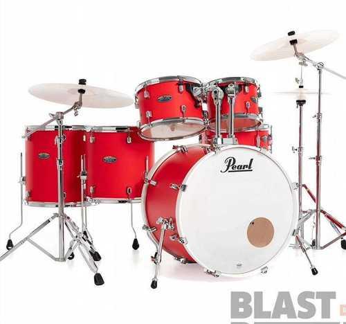 Ударная установка Pearl Decade Maple 22/10/12/14/16/14S" Matte Racing Red (DMP926S/C899)