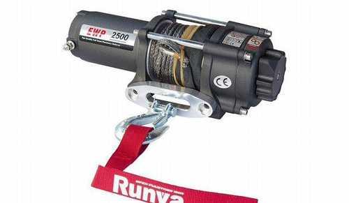 Лебёдка 12V Runva 2500A 1140 кг синтетический трос