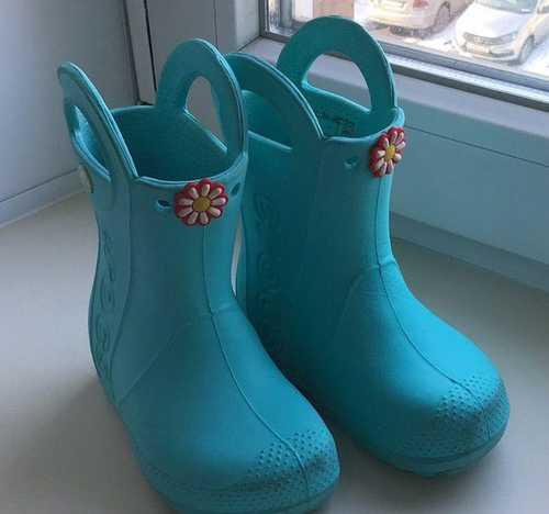 Резиновые сапоги crocs c7 24р