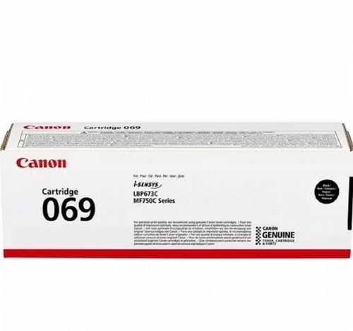 Canon 069BK 5094C002 Тонер-картридж