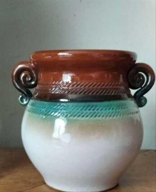 Керамический горшок или скорее ваза