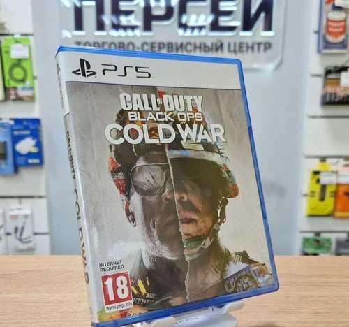 Игра на PS5 Call of Duty Black Ops Cold War новая