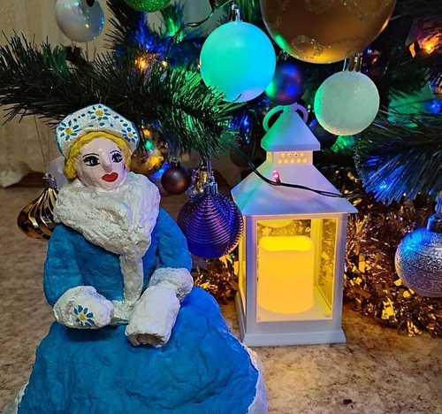 Снегурочка из ваты