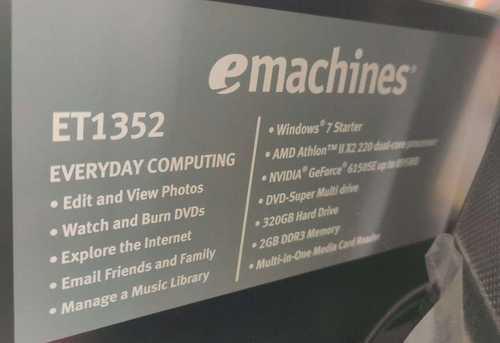 Emachines компьютер