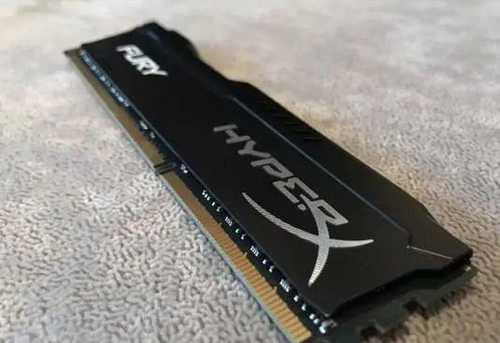 HyperX Fury 4 гб DDR3 1600 мгц dimm CL10 HX316C10F