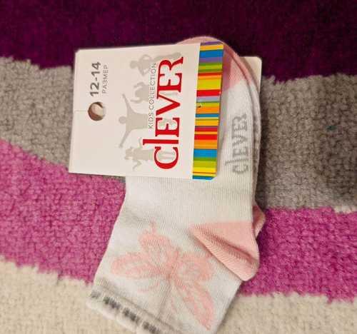 Носки clever для девочки 12-14 размер