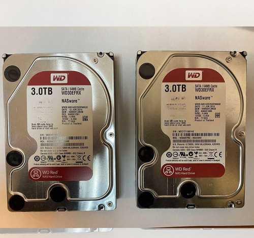 Жесткий диск western digital red 3tb