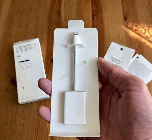 Адаптер Apple Lightning to SD Card Camera Reader