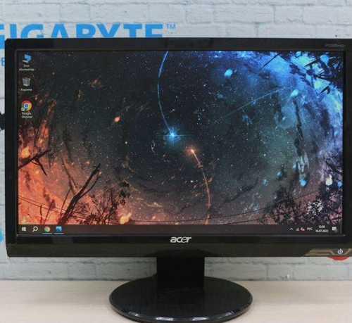 Монитор 18.5" Acer P195HQvb, 1366x768, 75 Гц, TN