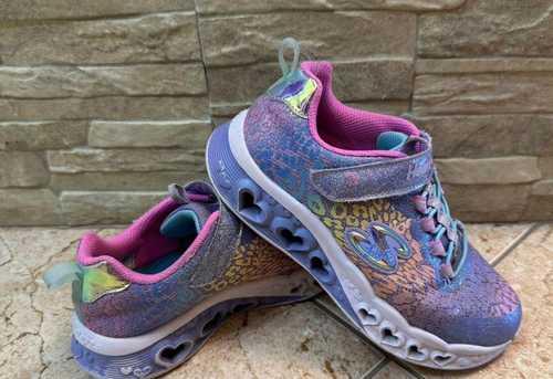 Кроссовки для девочки skechers 33 размер