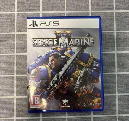 Warhammer 40000 Space Marine 2 ps5 диск