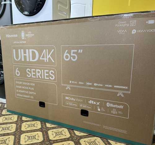 Телевизор hisense 65a6k "65" диагональ