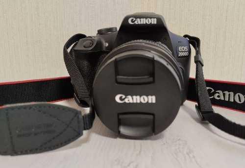 Цифровой фотоаппарат Canon 2000D