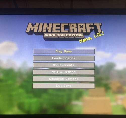 Minecraft xbox 360 LT3.0 Новый Любая игра