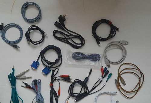 Кабели и провода,детали для компьютера