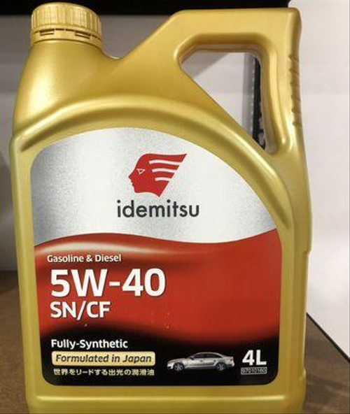 Масло моторное Idemitsu 5w40