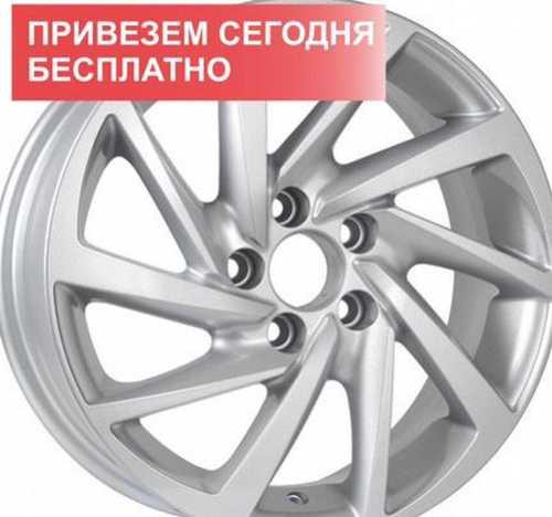 Диски KDW KD1530 Silver Painted 6x15 5x100 ET 38 Dia 57.1