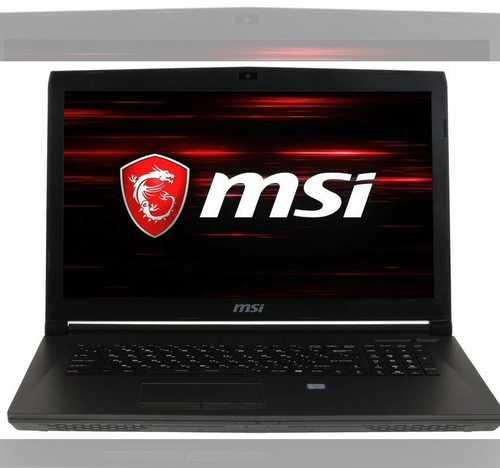 MSI 17.3 i7-7700HQ 4яд8пт GTX1050 8Гб 120Гб 1Тб