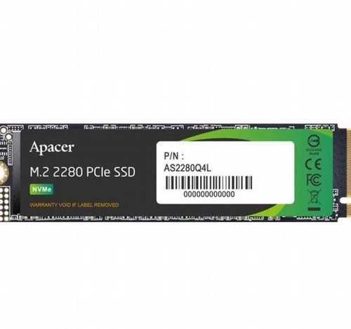 Apacer AS2280P4 512GB M.2 2280 PCIe 3.0 x4 AP512GAS2280Q4L-1