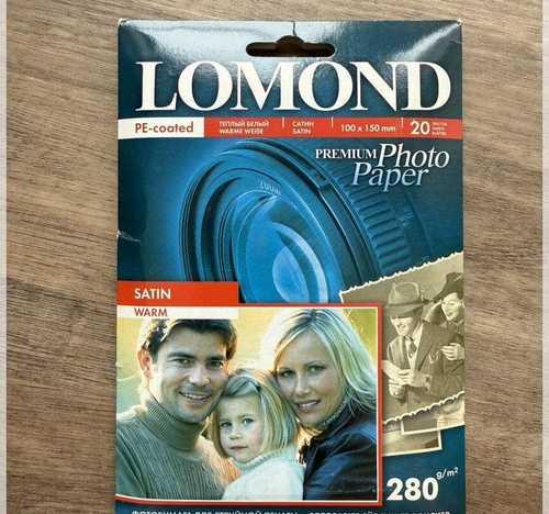 Фотобумага Lomond satin premium 10*15