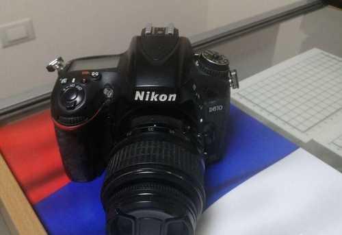 Зеркальный фотоаппарат Nikon D 610