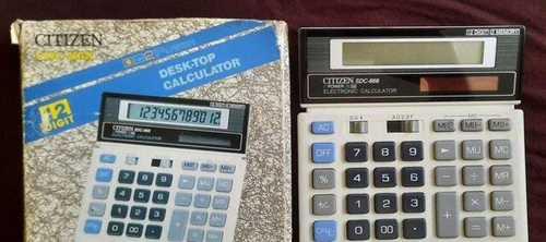 Калькулятор citizen SDC-868