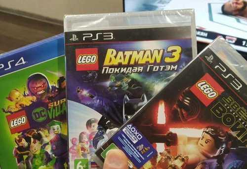 Lego игры для ps3 ps4 новые в пленке