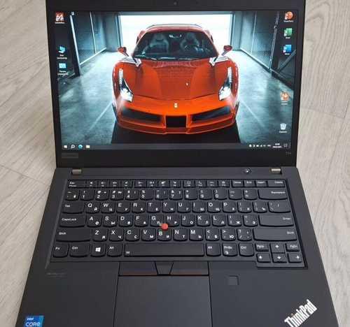 ThinkPad T14 Gen 2 i5-1145G7 16/256 акб100 идеал