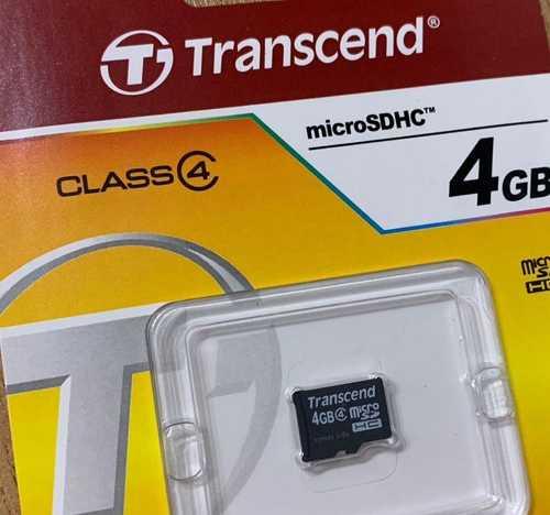 Карта памяти micro sd 4gb