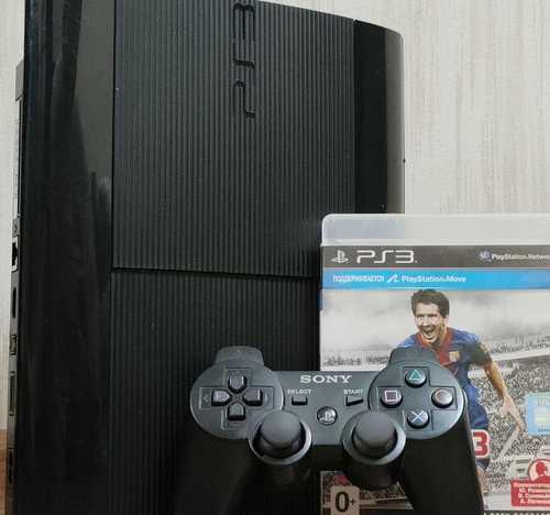 Sony PS3 Super Slim 500 gb прошитая