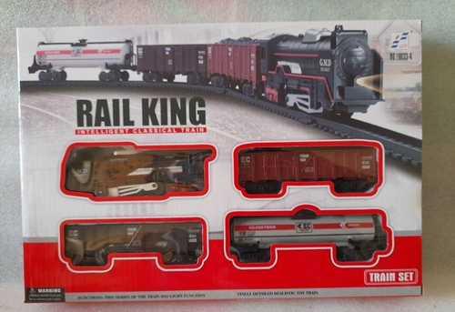 Железная дорога Rail King 4 в 1
