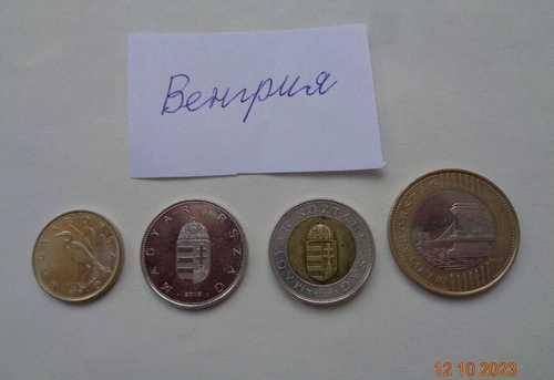 Монеты Венгрии, Швеции, Англии