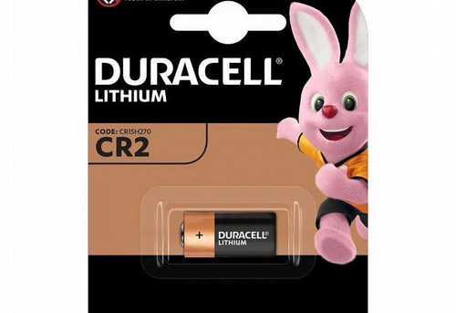 Батарейка литиевая duracell CR2 Ultra 3В блистер 1