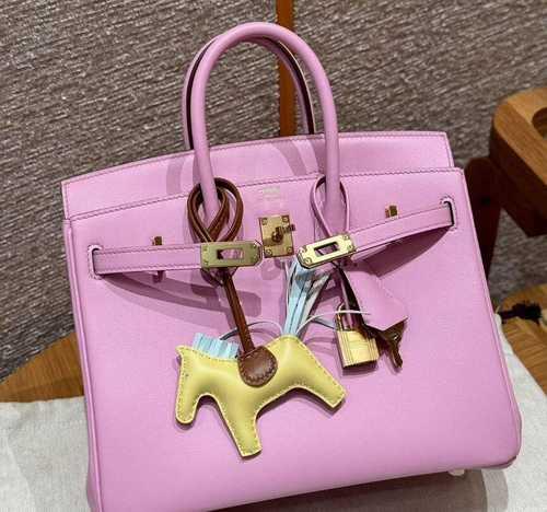 Сумка hermes birkin swift mauve 25