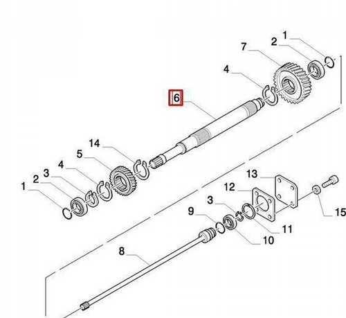 Вал турбинный (полый)