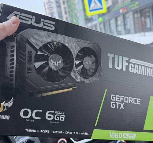 Видеокарта gtx 1660 super tuf gaming