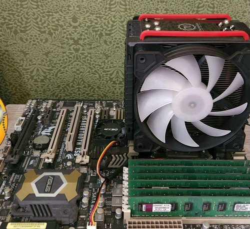 Asus sabertooth x58 + i7 990x + 24gb + gtx 650